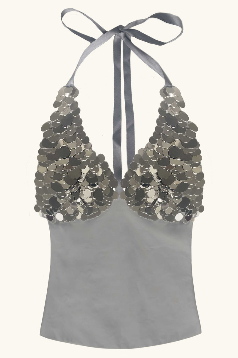 Siren Top ~ Silver – Idáh