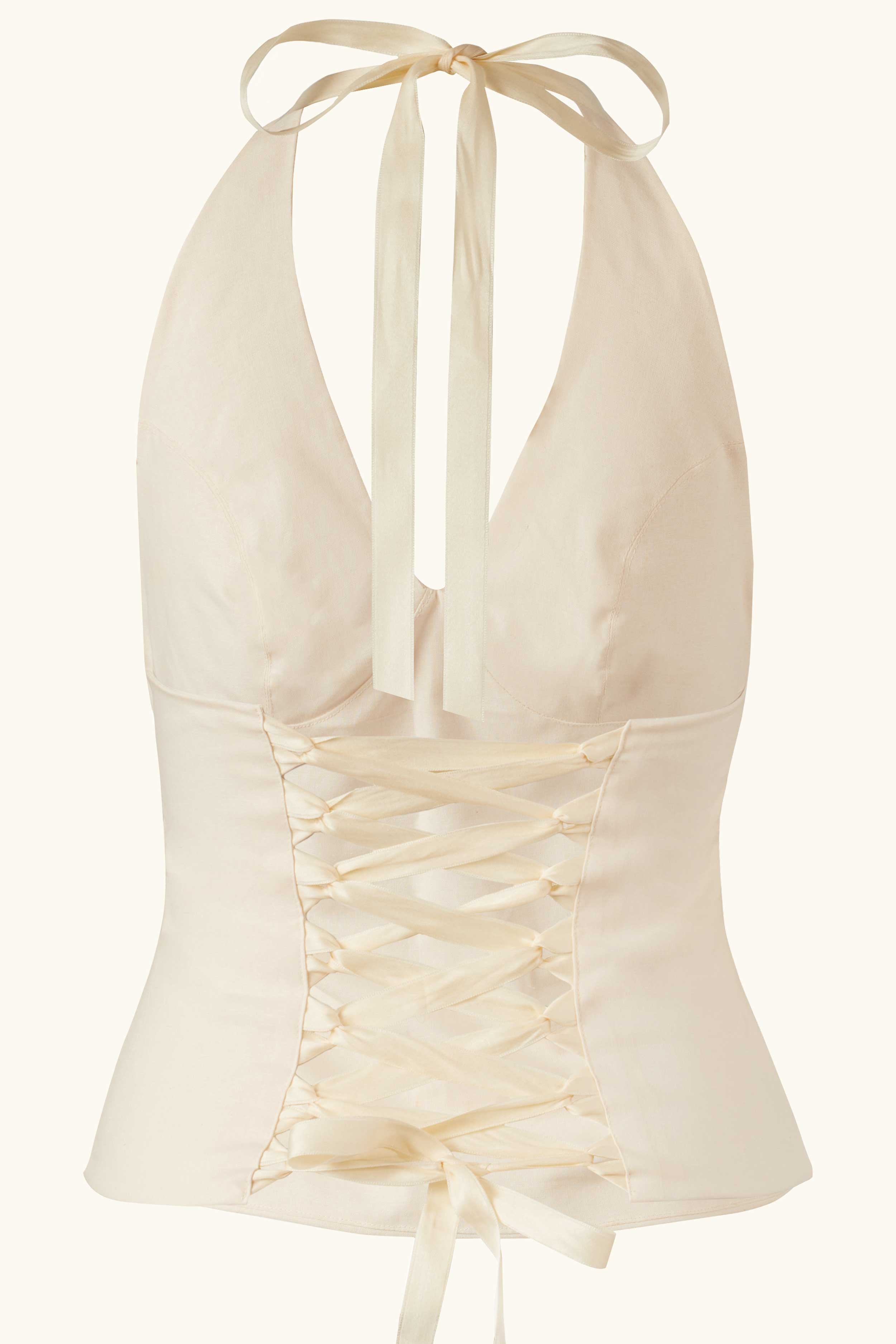 Siren Top ~ Beaded Mother of Pearl – Idáh